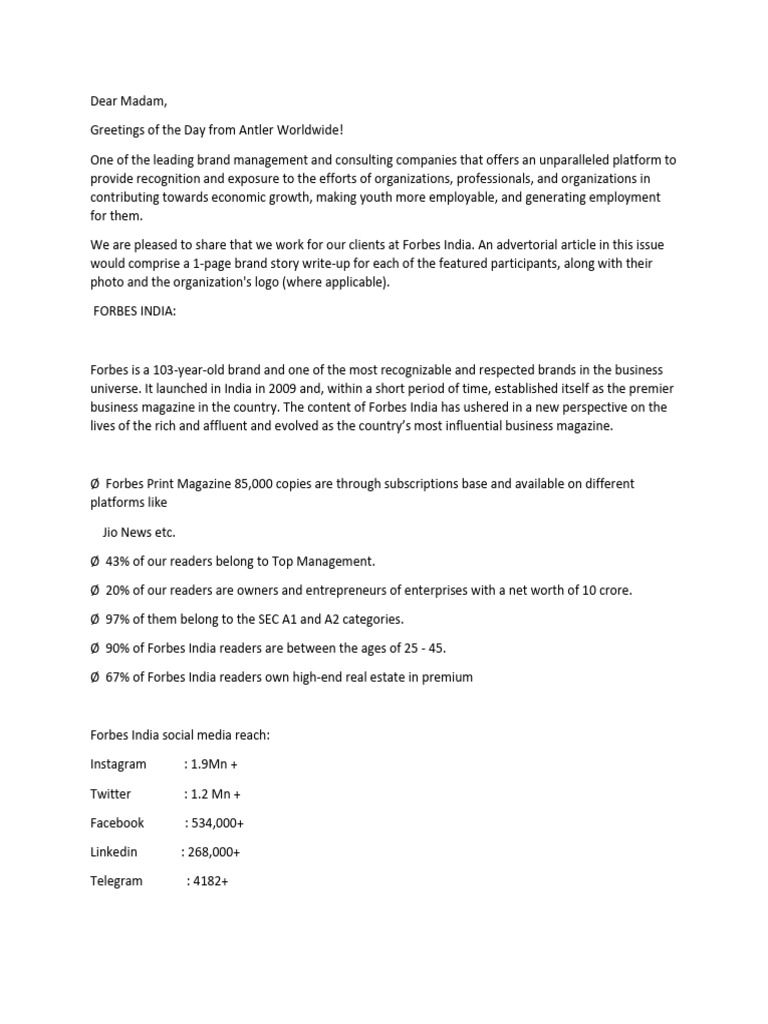 Forbes | PDF | Forbes | Brand