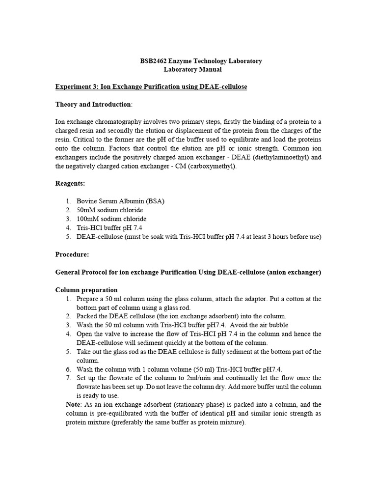 lab 3 | PDF | Separation Processes | Laboratory Techniques