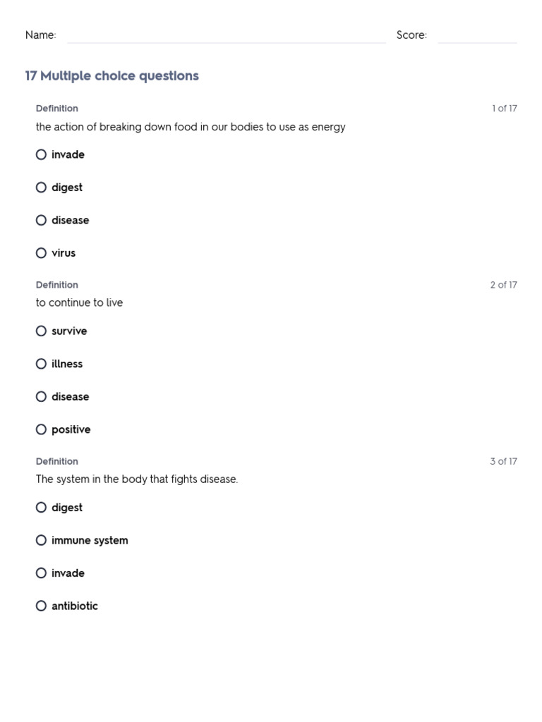 Impact 2 unit 2 _ Quizlet | PDF | Virus | Vaccination
