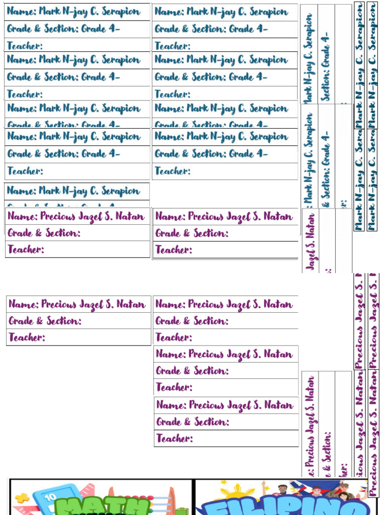 Nieces Subj Label | PDF