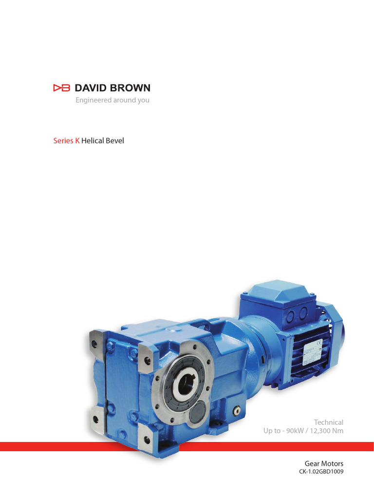 Motor Reduktor K | PDF | Gear | Electric Motor