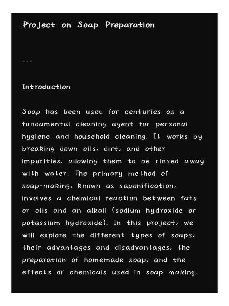 Soaps Project 16.51.35 | PDF