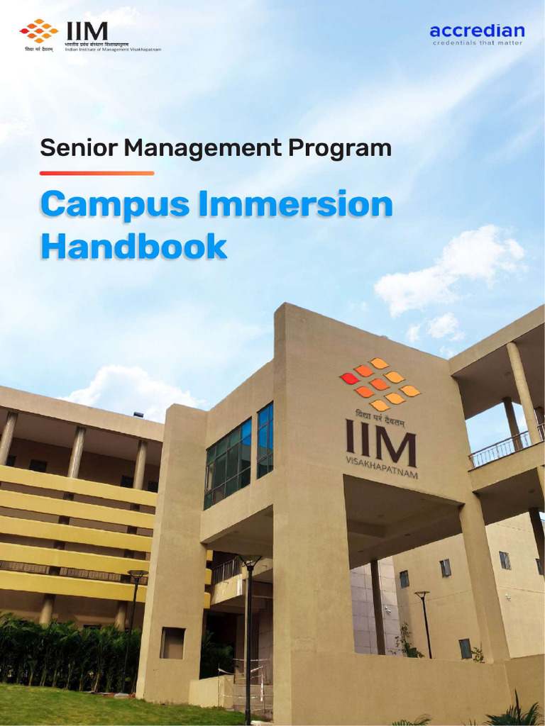 IIM Visakhapatnam Senior Management Program | PDF | Business | Finance ...