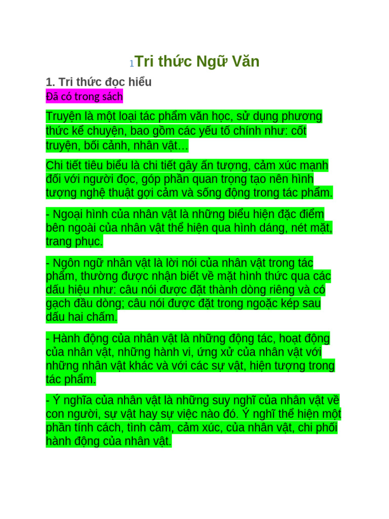 Tri TH C NG Văn | PDF