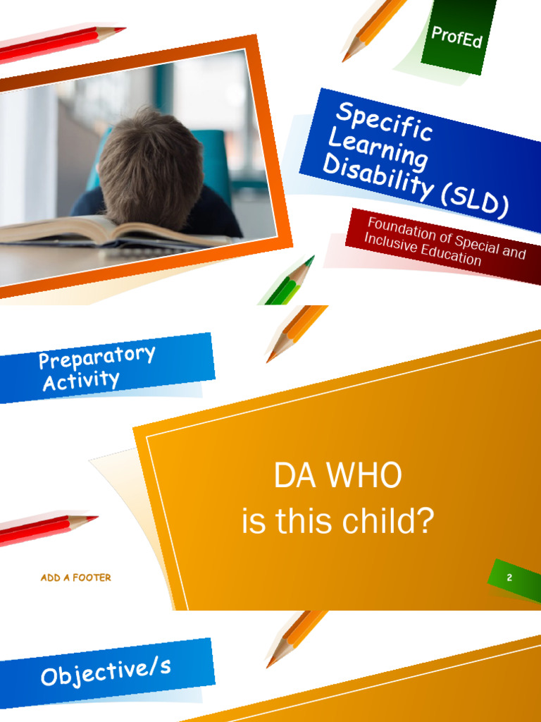 Week 8 Specific Learning Disability | PDF | Learning Disability ...