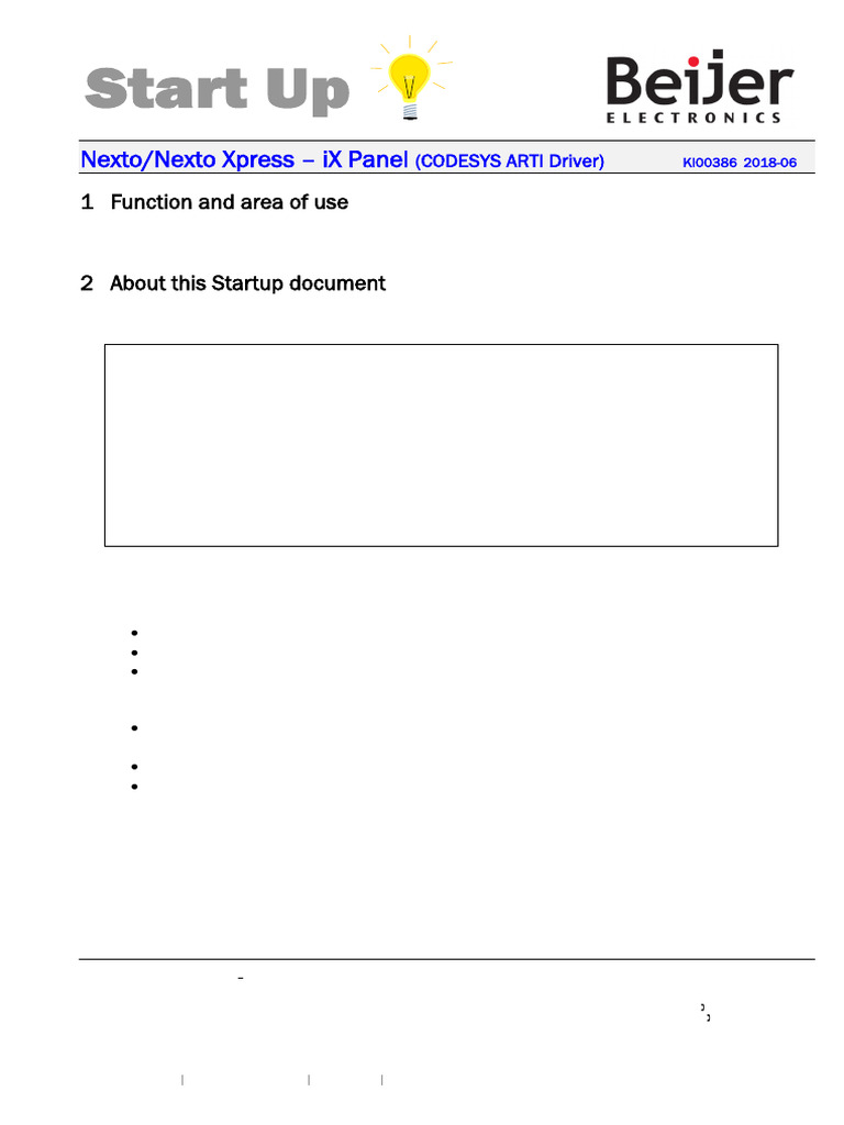 BCS Nexto Xpress - Startup HMI Connectivity | PDF | System Software | Software Engineering
