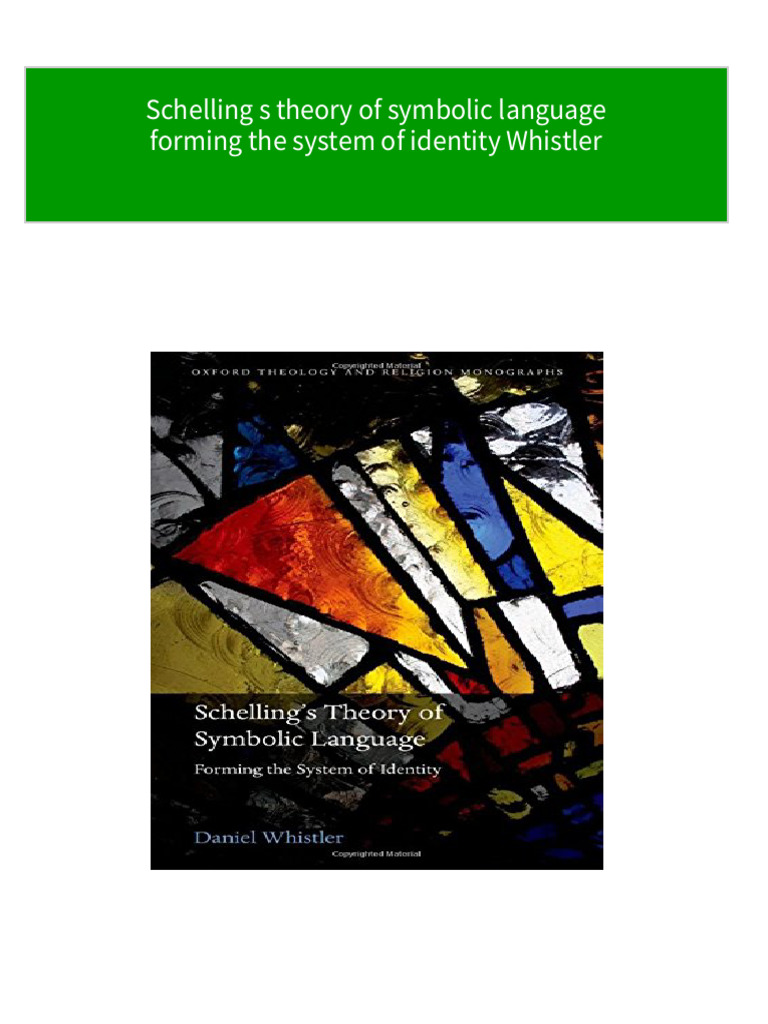 (Ebooks PDF) Download Schelling S Theory of Symbolic Language Forming ... (Ebooks PDF) Download Schelling S Theory of Symbolic Language Forming ...
