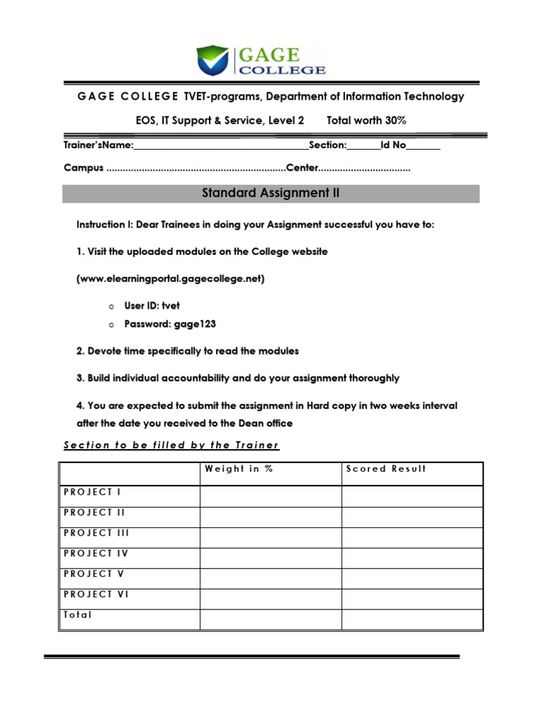 Itss L-II Standard Assignment II | PDF | World Wide Web | Internet & Web