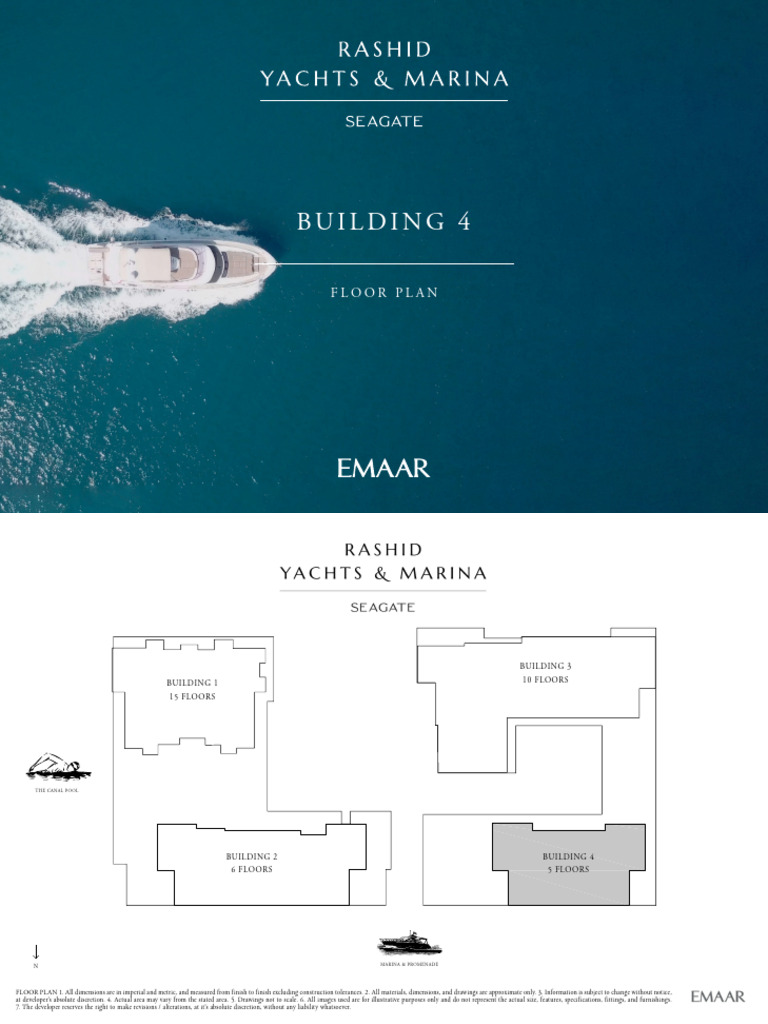 SEAGATE MINA RASHID Floor Plans Building 4 Investindxb | PDF ...