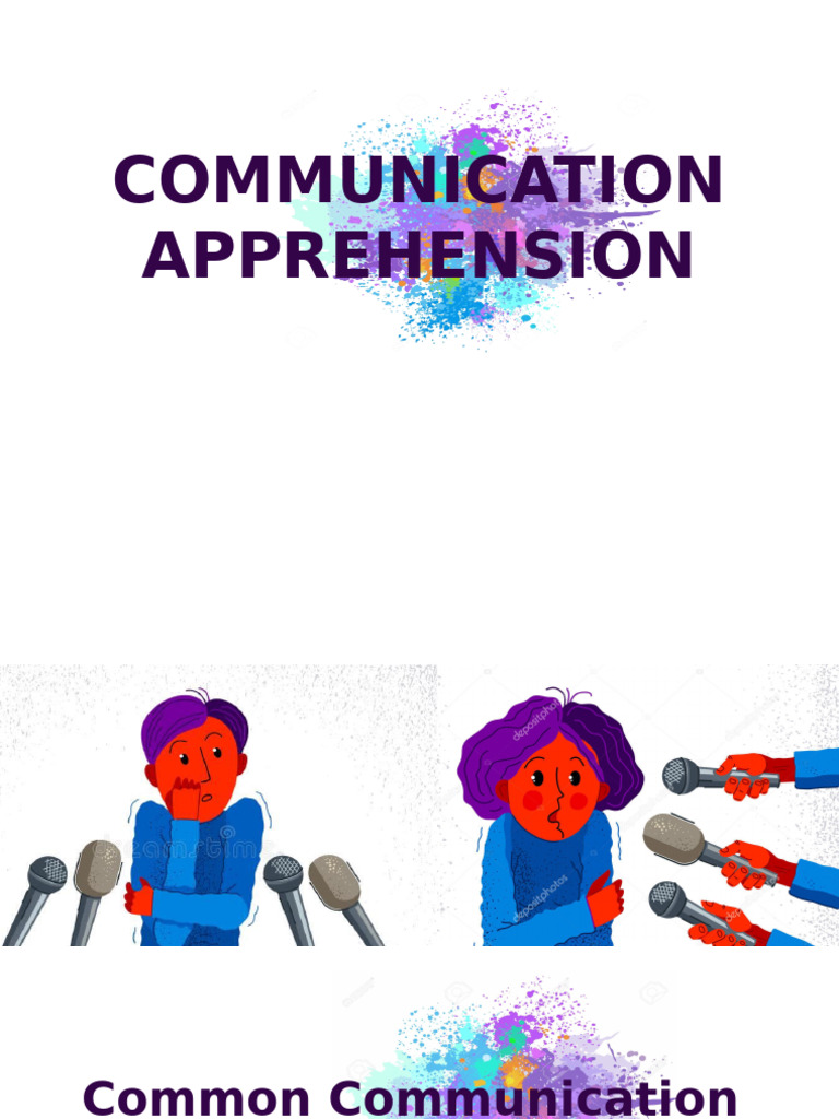 LESSON 7. Communication Apprehension | PDF | Fear | Anxiety