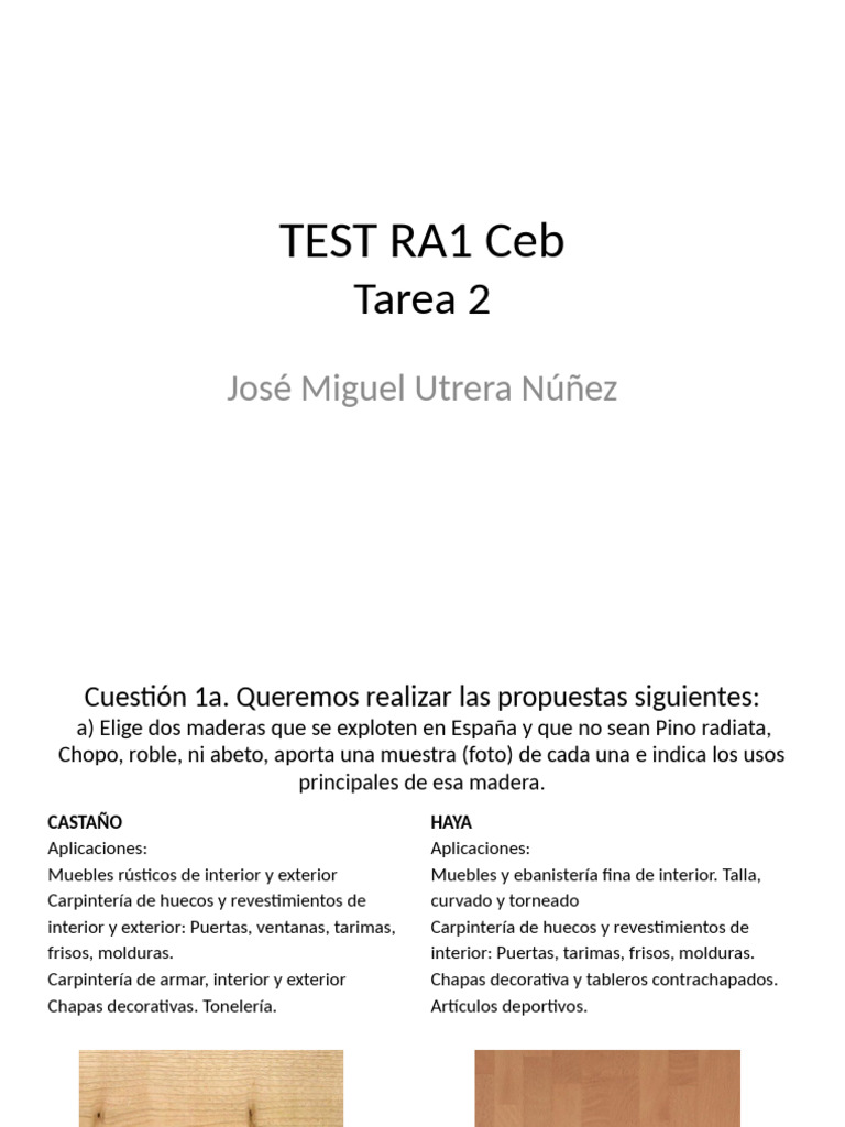 2 MCM JMUN | PDF | Carpintería | Madera