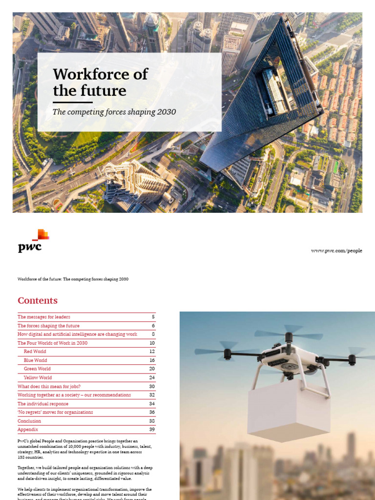 Workforce of The Future The Competing Forces Shaping 2030 | PDF ...