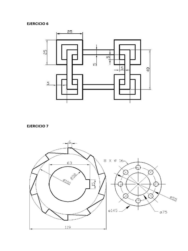 Ejercicio 6-7 Cad | PDF