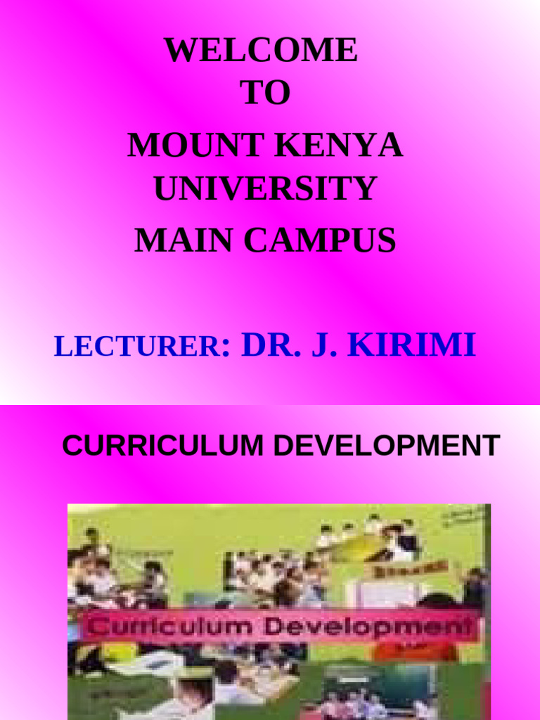 Bem 2101 Curriculum Development Ppt | PDF | Curriculum | Learning