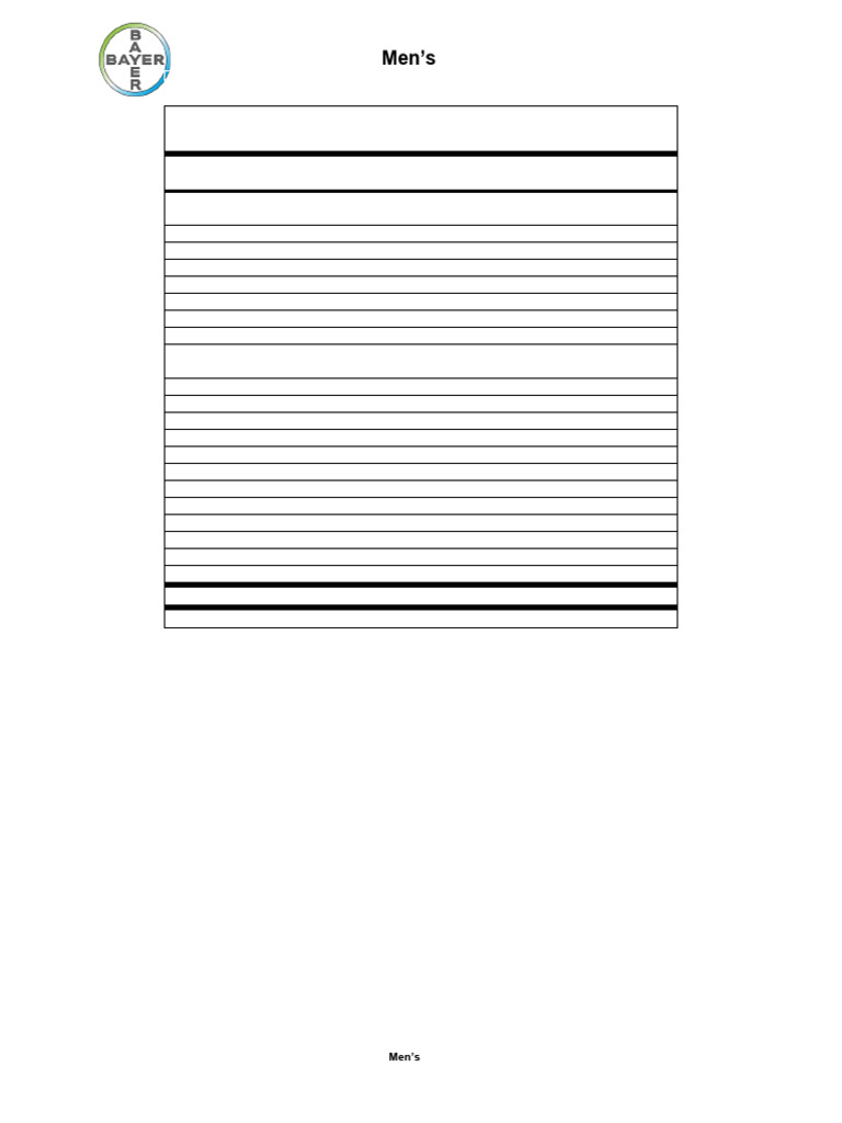 WEB SF - OAD Men's Tablet - 2-28-22 | PDF | Magnesium | Vitamin