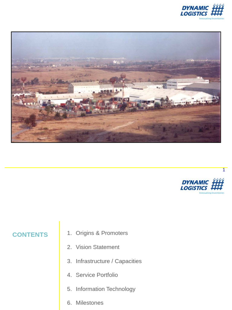 Dynamic Logistics: ICD Dighi Overview | PDF | Logistics | Warehouse
