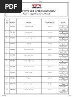 Complete Student Marks List | PDF
