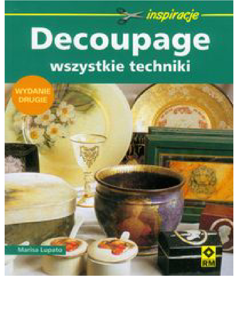 Decoupage Wszystkie Techniki | PDF