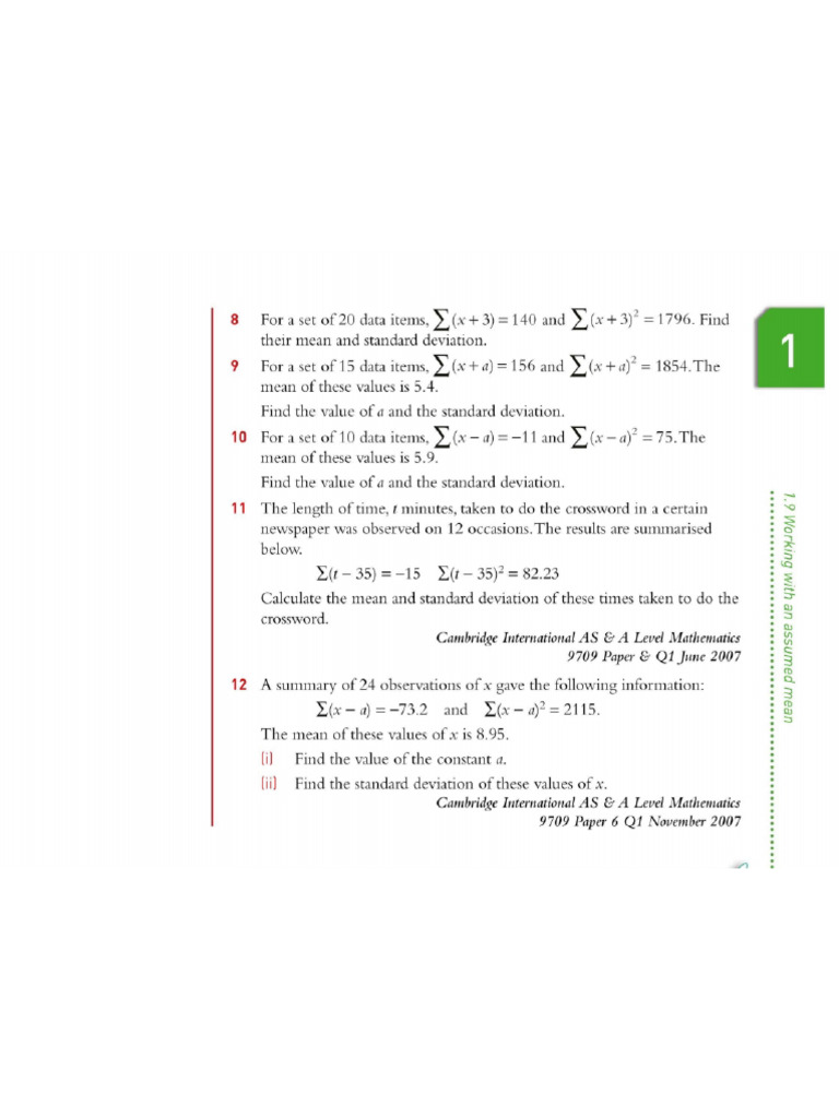 S1 Revision | PDF