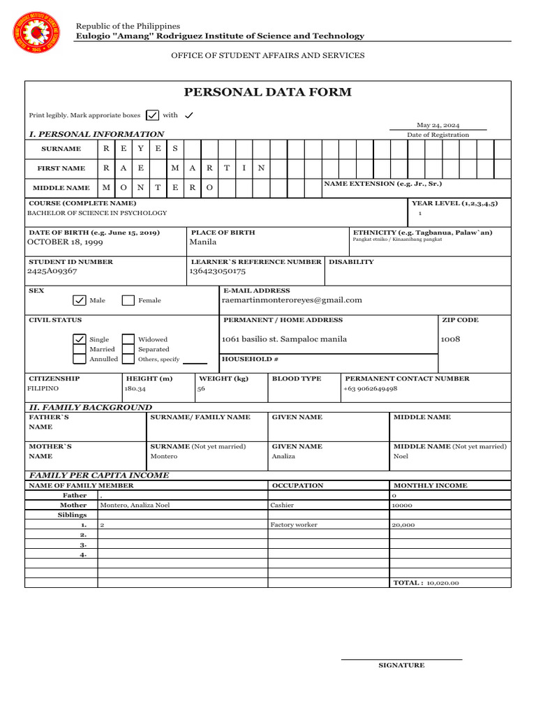 PersonalDataForm.php | PDF