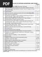 Air Assault School Packing List | PDF