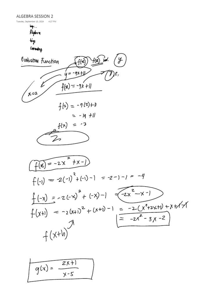 Algebra Essentials for Students | PDF