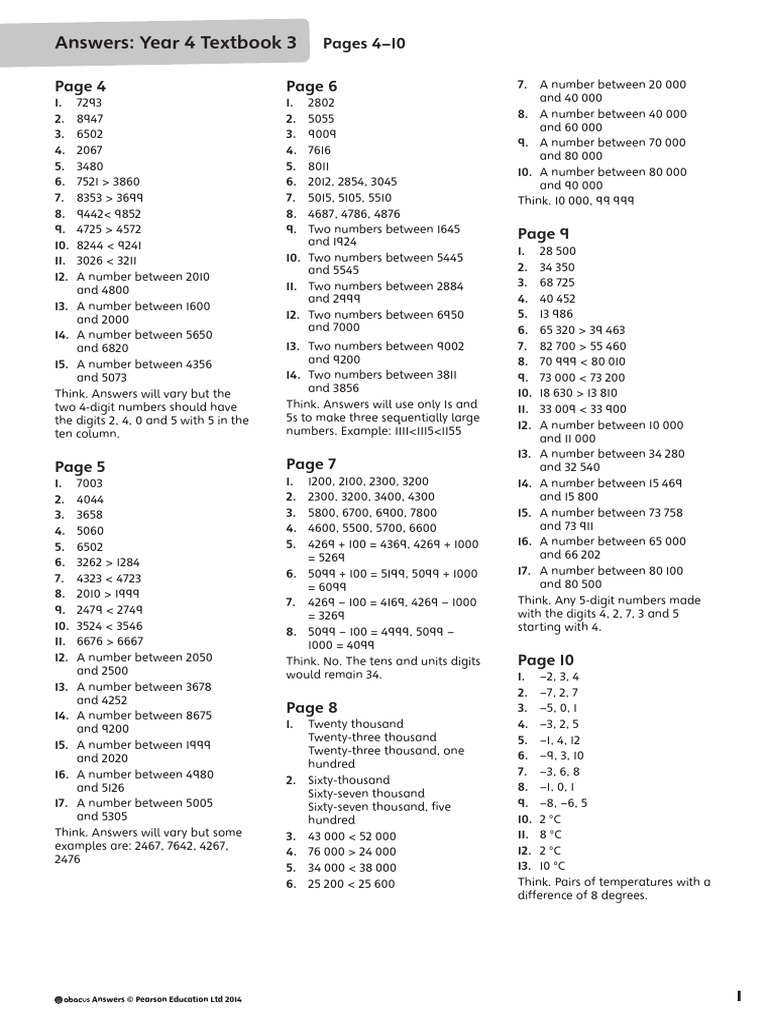 Year 4 Textbook 3 Answers | PDF | Technology & Engineering