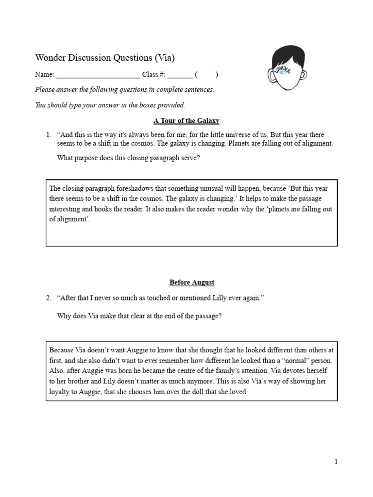 Copy of Wonder 2 | PDF