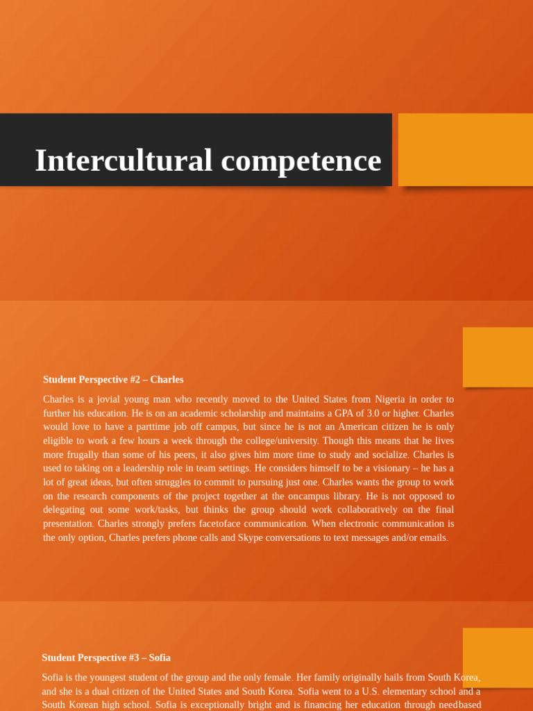5 Intercultural Competence Part 2 | PDF | Thesis