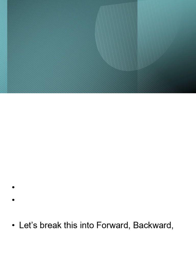 10 Forward - Backward Algorithm | PDF | Computer Science | Statistical Theory