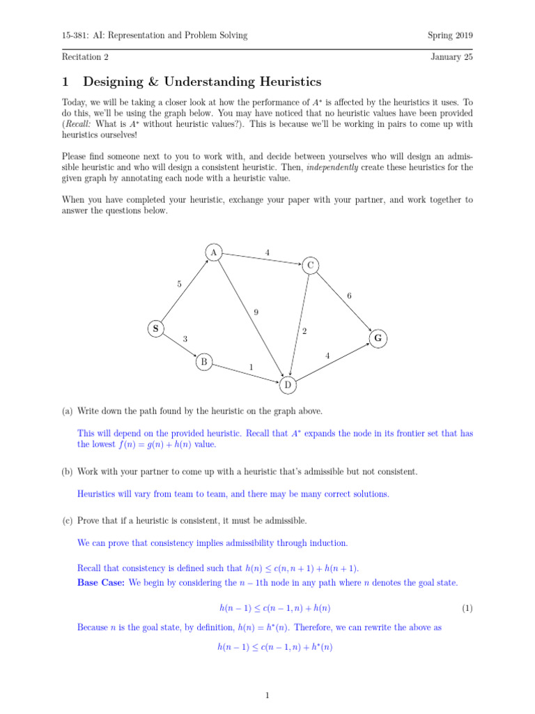 rec2_sol | PDF | Discrete Mathematics | Algorithms