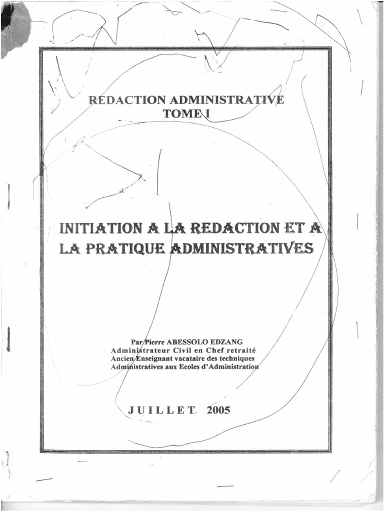 1 - Initiation A La Rédaction Administrative | PDF