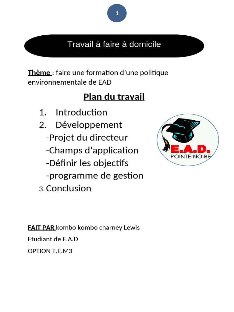 Gestion de L'environnement | PDF | Environnement naturel ...