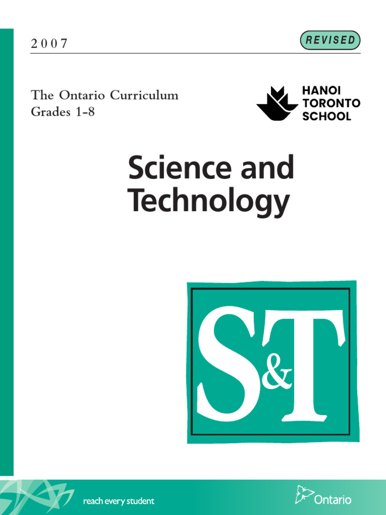 Ontario Grade 8 Science Curriculum Guide | PDF | Science | Experiment
