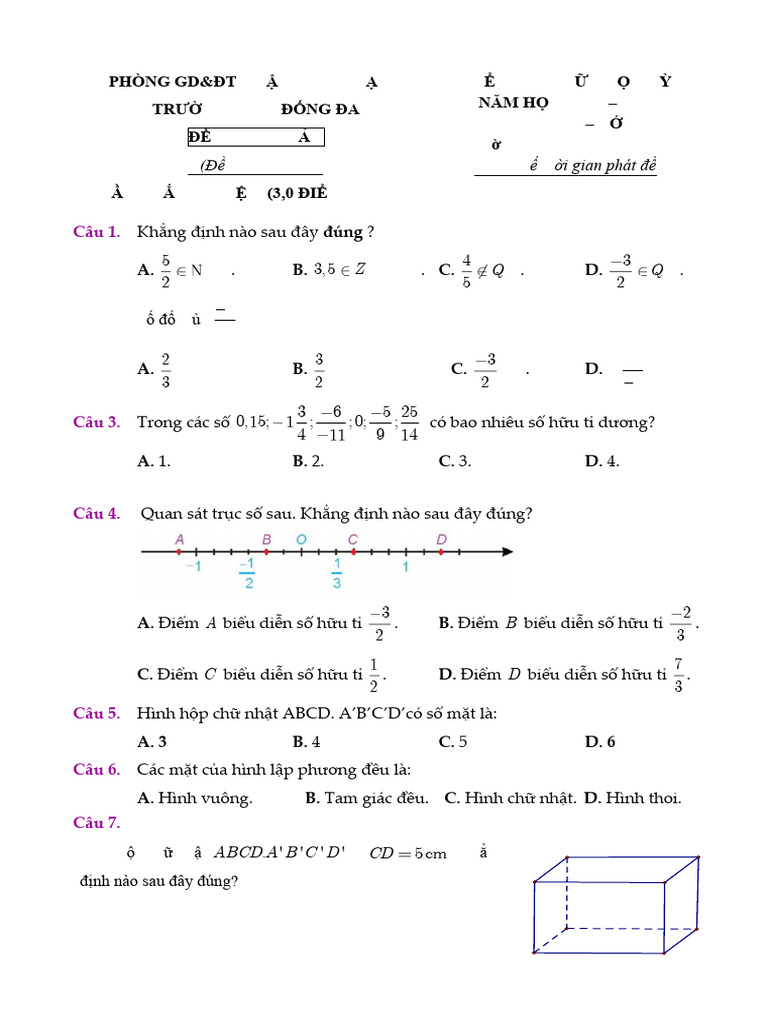 ĐỀ GK1 DD | PDF