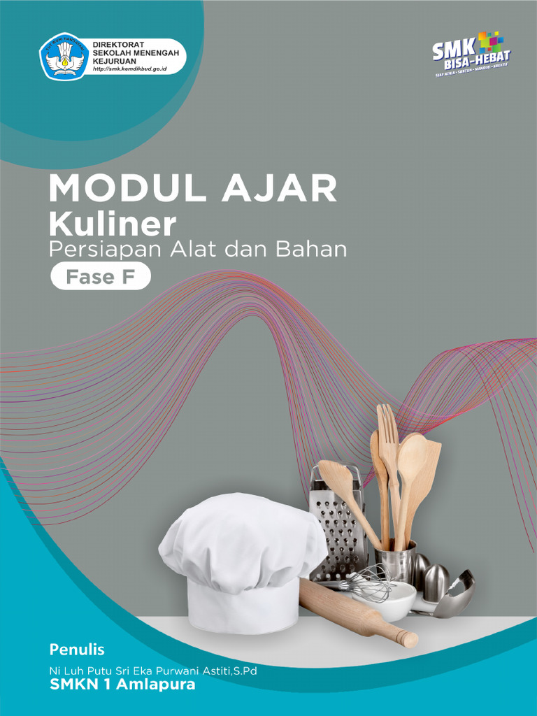 Modul Ajar Kuliner - Persiapan Alat Dan Bahan - Fase F | PDF