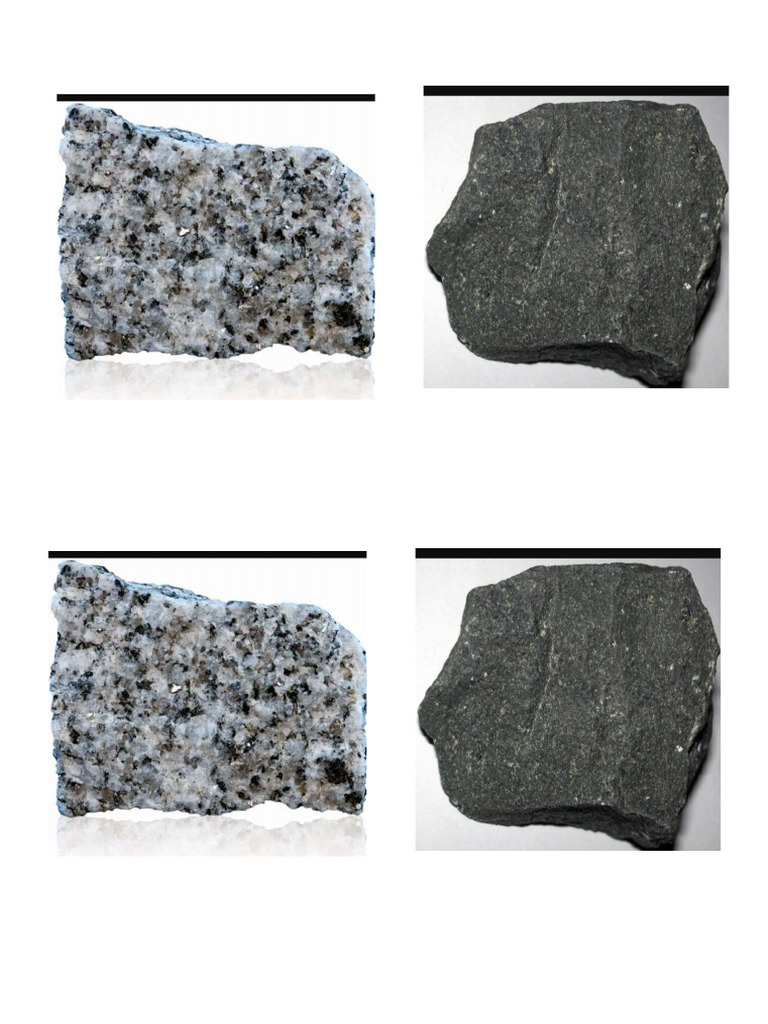 Schéma de Basalte Et Granite | PDF
