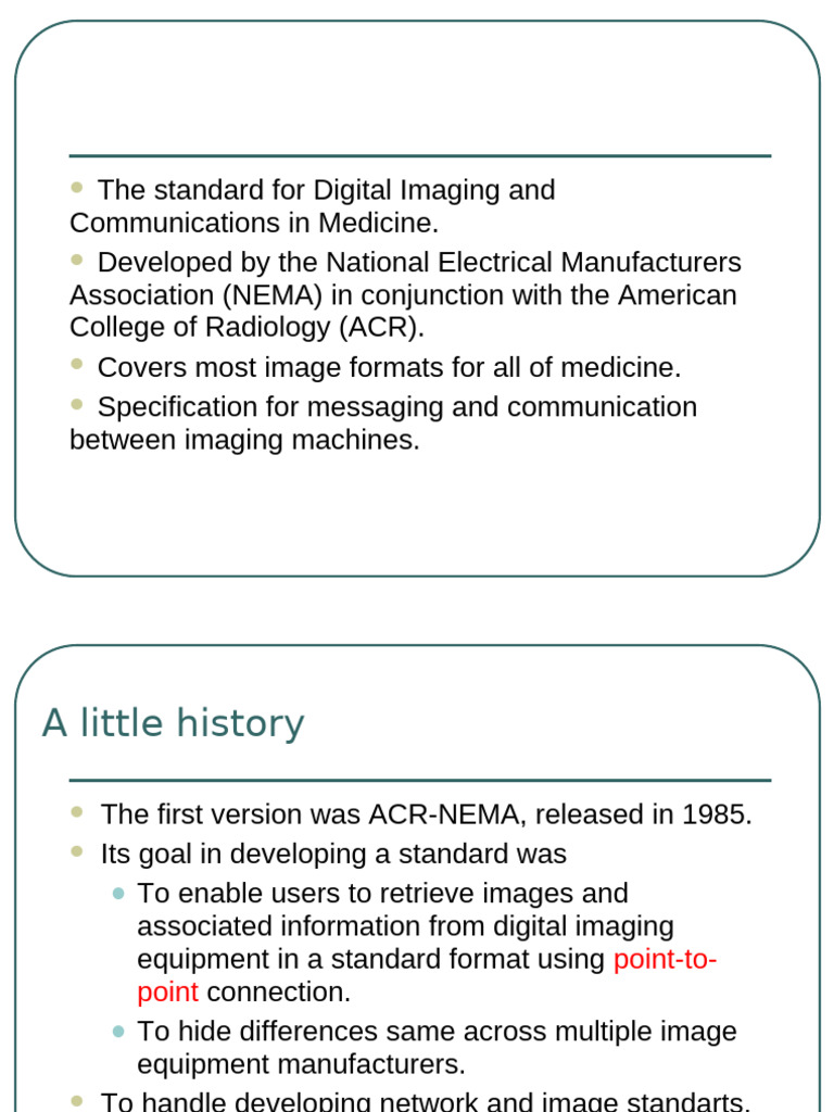 what is dicom | PDF | Computing | Computer Science