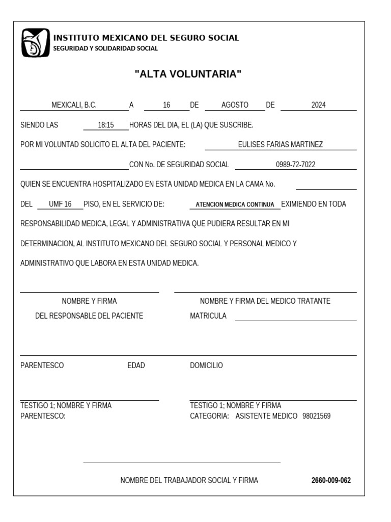 Alta Voluntaria 2024 | PDF | Ciencias sociales