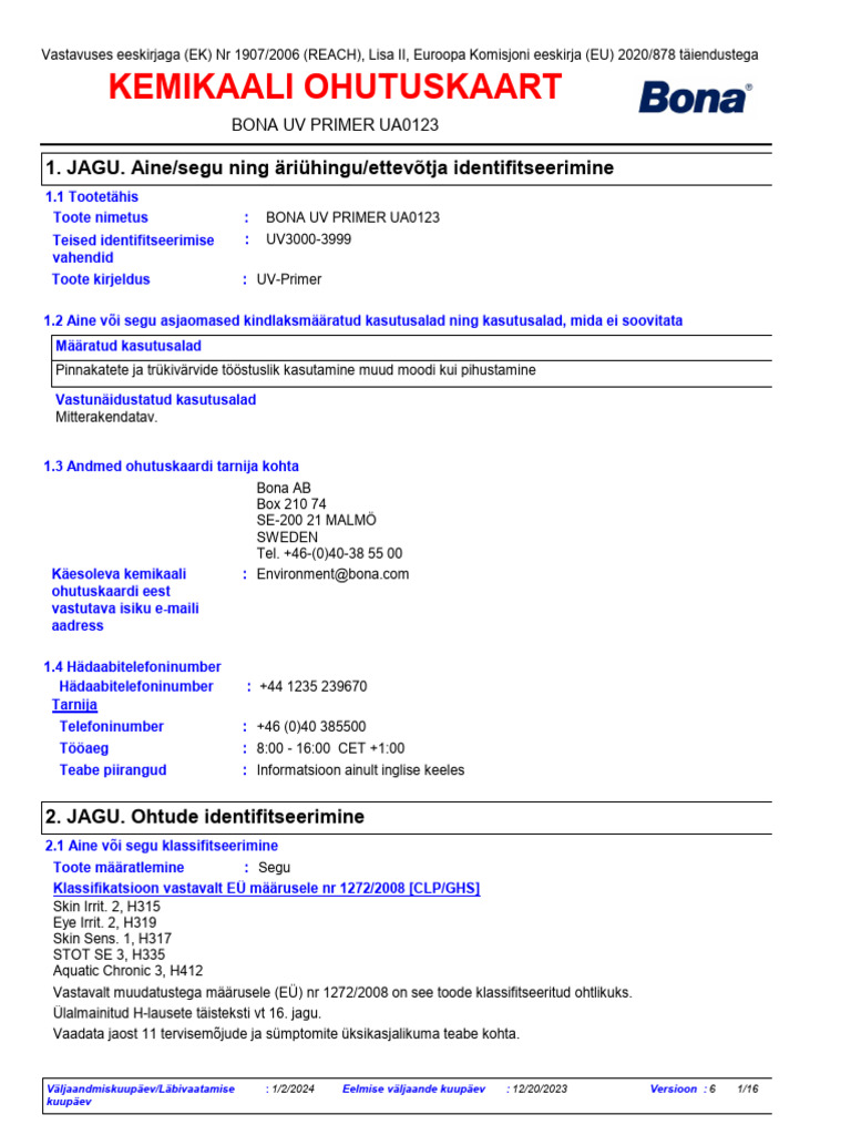 UA0123 - Estonia (Estonian (EE) ) | PDF