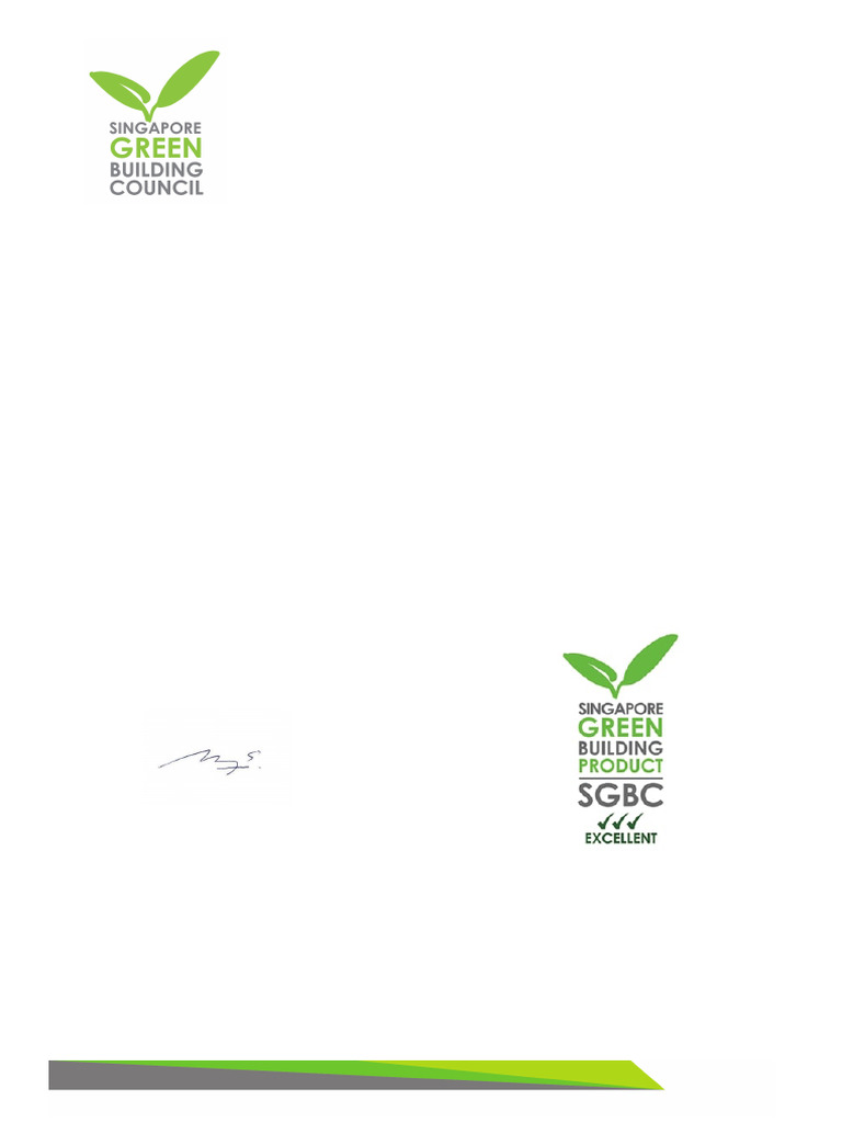 SGBC Cert - Fill A Gap Flex | PDF