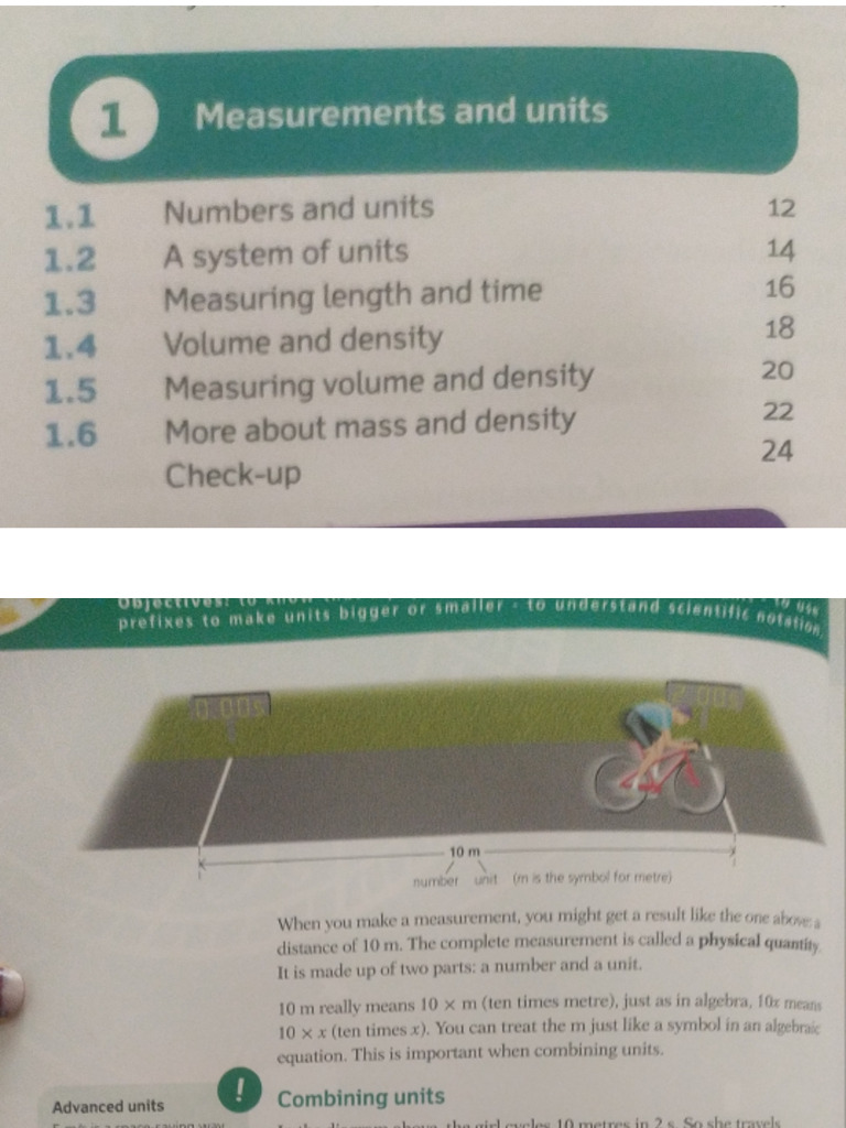 Unit 1 Measurements and Units | PDF