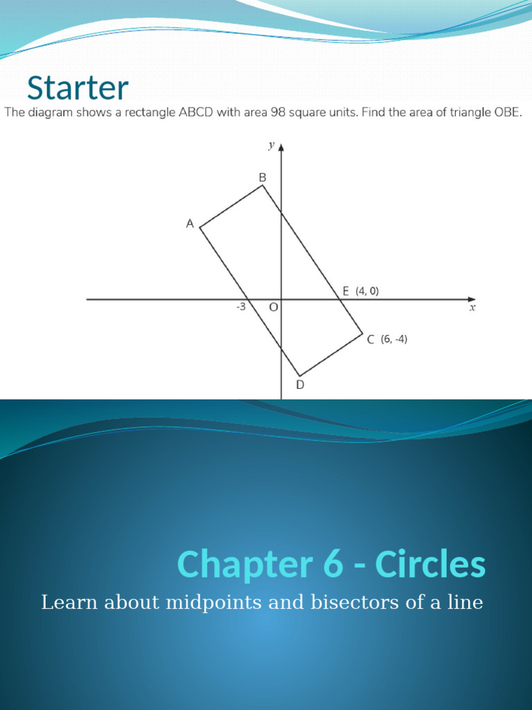 6.1 Midpoints and Bisectors | PDF | Language Arts & Discipline ...