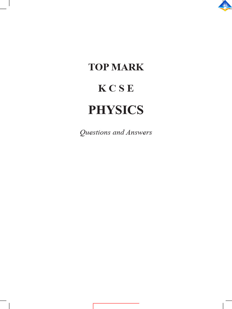 Topmark Physics Kcse | PDF | Significant Figures | Accuracy And Precision