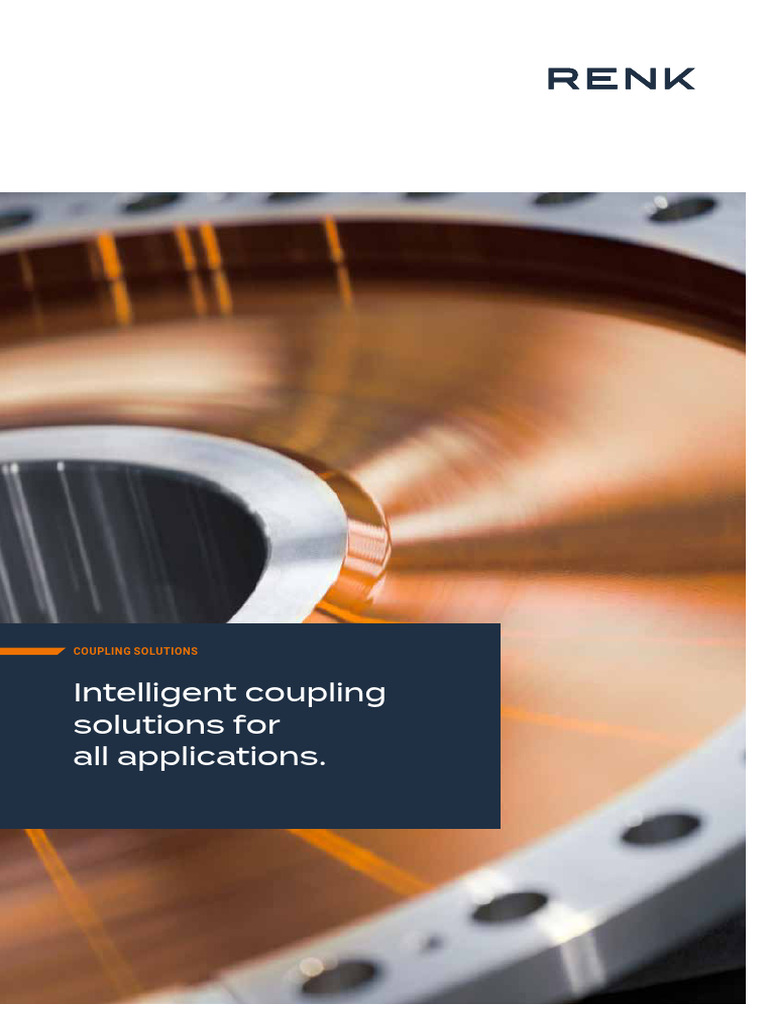 RENK_Couplings (1) | PDF | Gear | Manufactured Goods