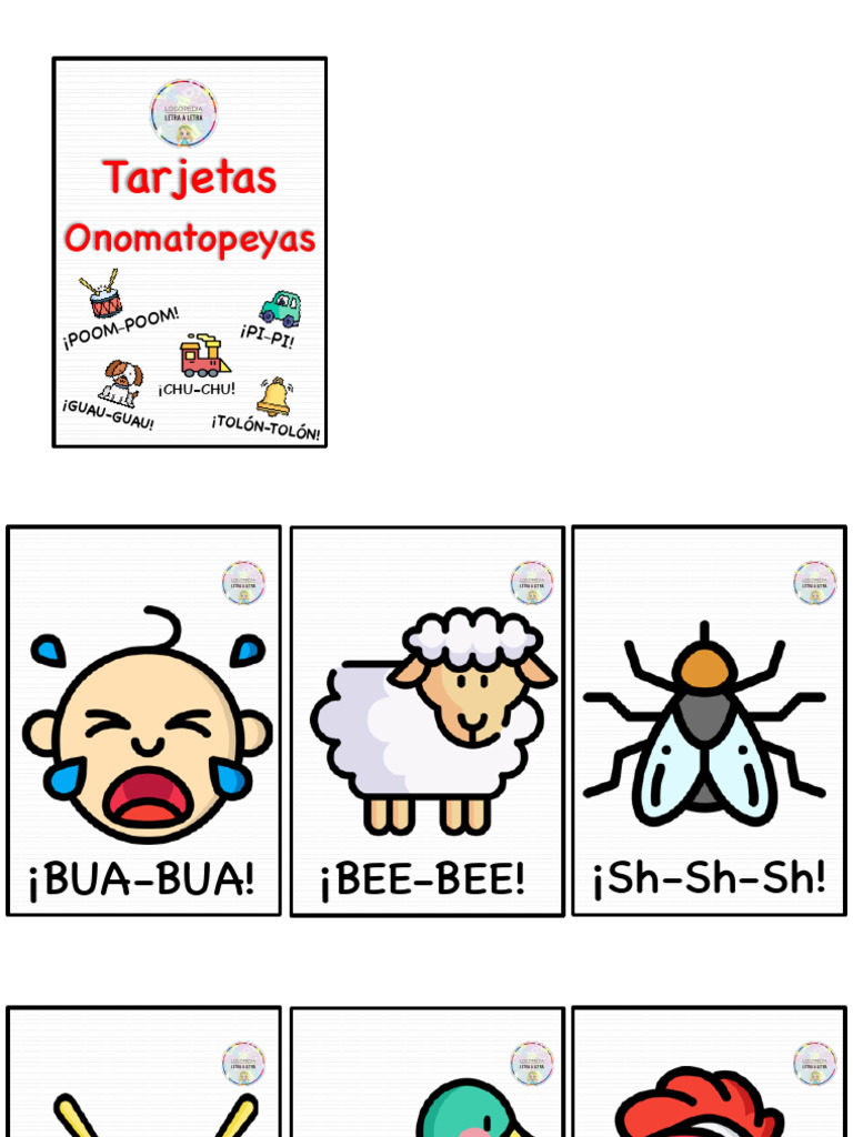 Onomatopeyas | PDF | Arte