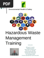 Hazardous Waste Label | PDF | Waste | Natural Environment