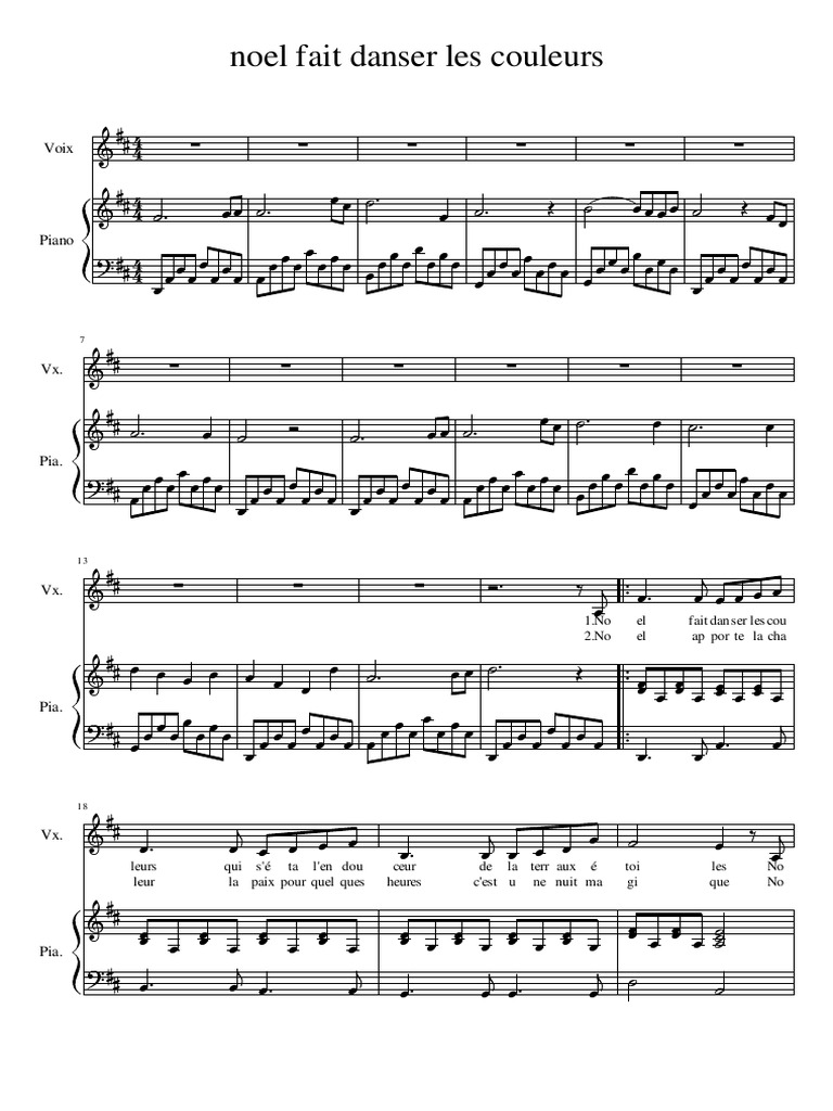 Noël fait danser les couleurs | PDF