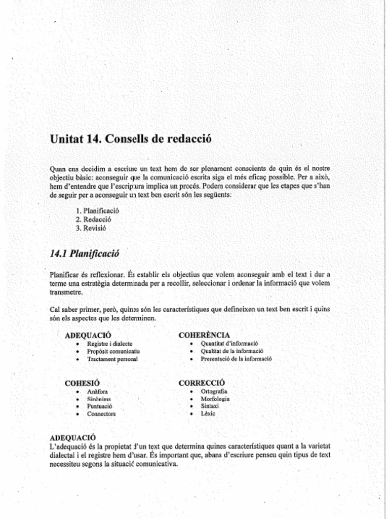 Dossier Unitat 14 Consells de Redacció | PDF