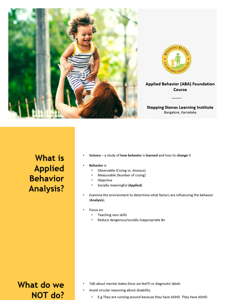 Abat Brochure | PDF | Autism Spectrum | Behaviorism